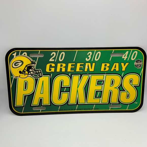 NFL | Other | Vintage Nfl Game Day Green Bay Packers Field Decorative ...